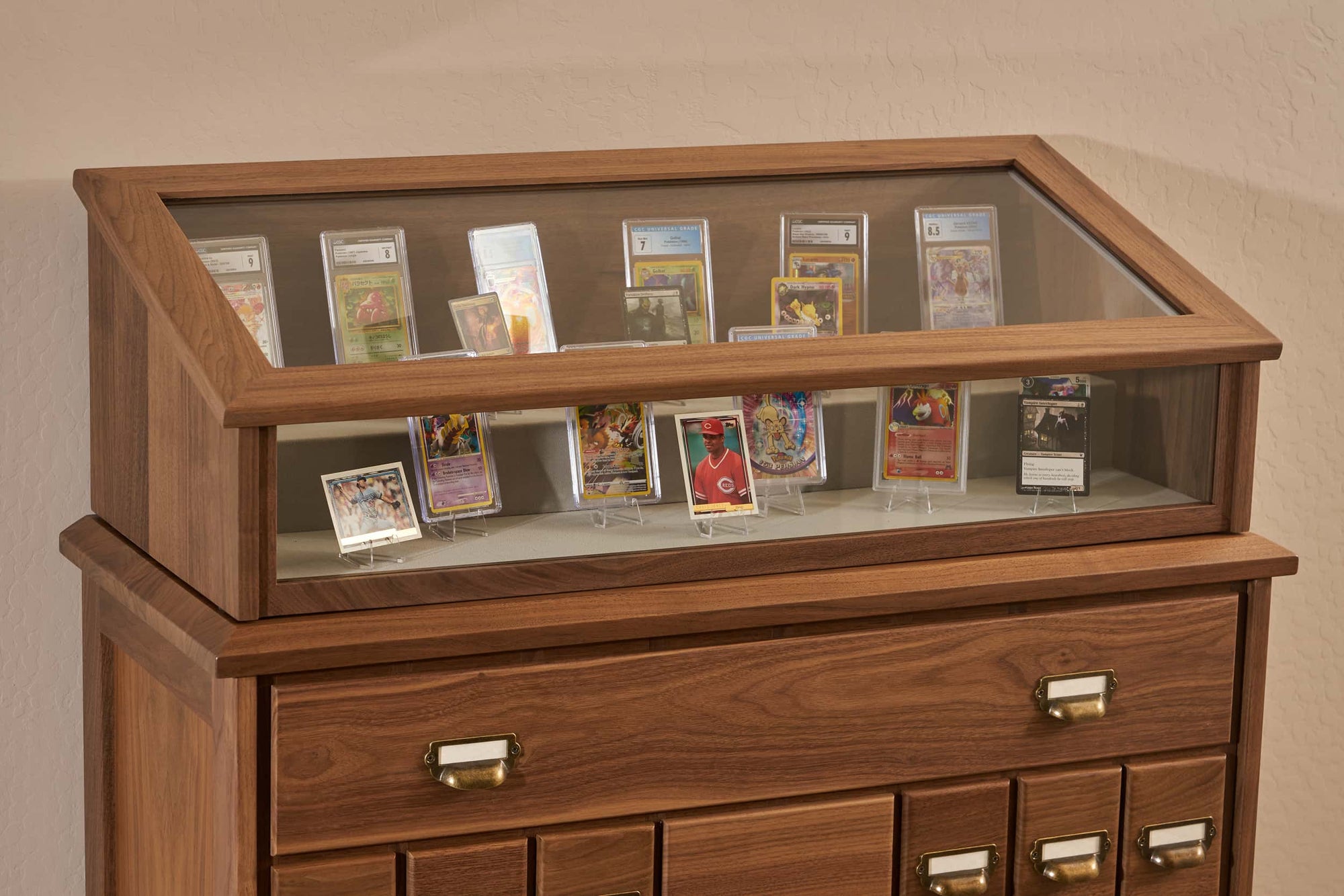 Trading Card & Collectible Display Case