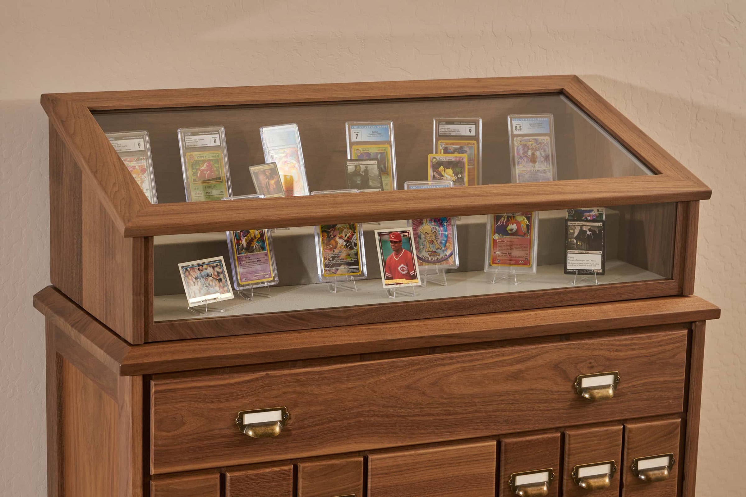Trading Card & Collectible Display Case
