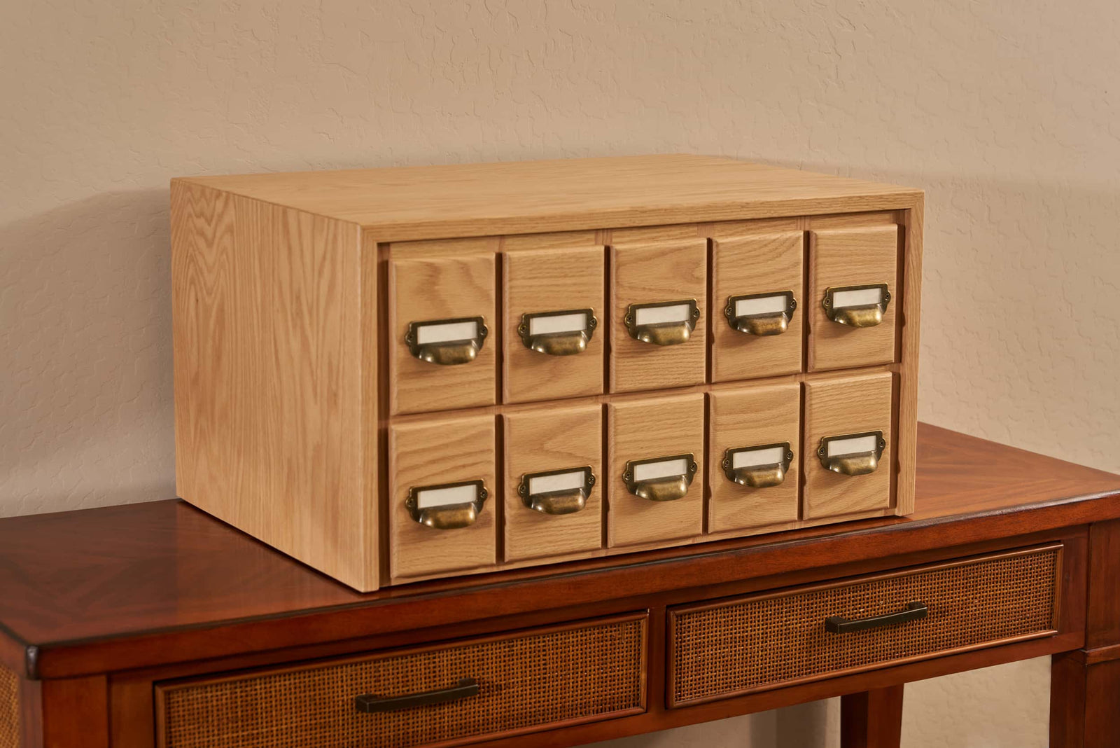 The Butler Stackable Trading Card Storage Cabinet | Desktop Trading ...